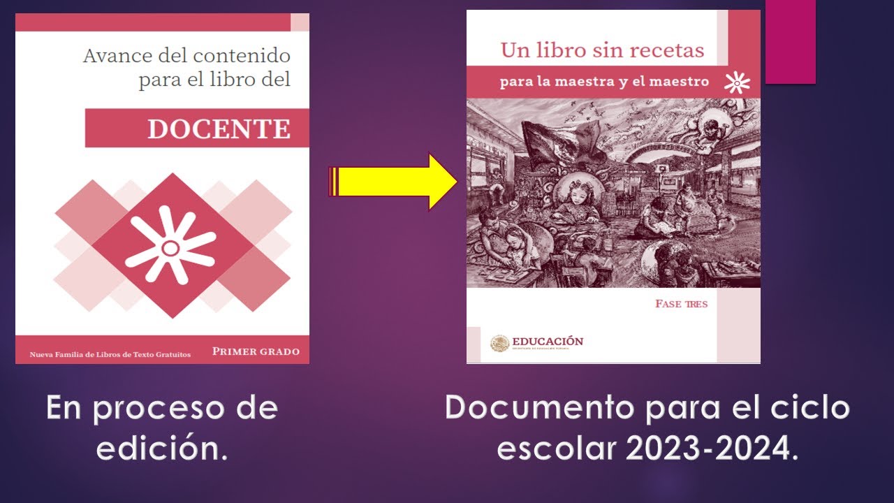 Nueva familia de libros de texto fase 3 un libro sin recetas - YouTube