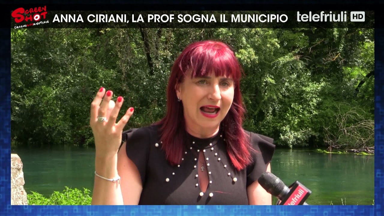 Screenshot - Anna Ciriani, la prof sogna il municipio - 15 Luglio 2021 ...