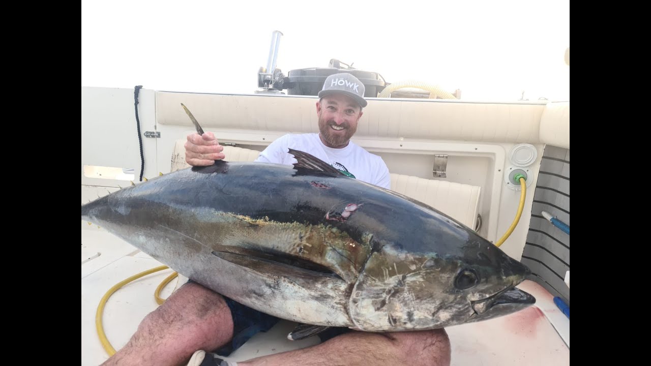 A beautiful sunrise in Gibraltar waters jigging for bluefin tuna.# ...