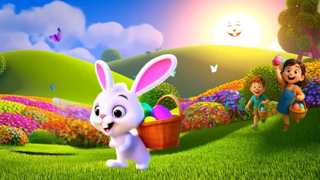 🐰Easter Bunny | Fun Easter Song for Kids | Sing Along with the Bunny! 🌸 ...