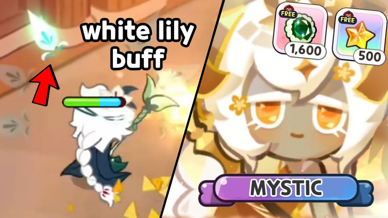w-white lily cookie is getting a BUFF?! 😅 (upcoming update) - YouTube