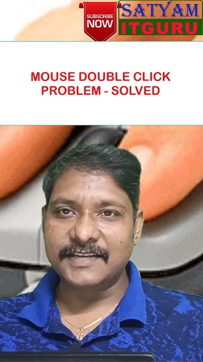 Mouse Double Click Problem Solution - YouTube
