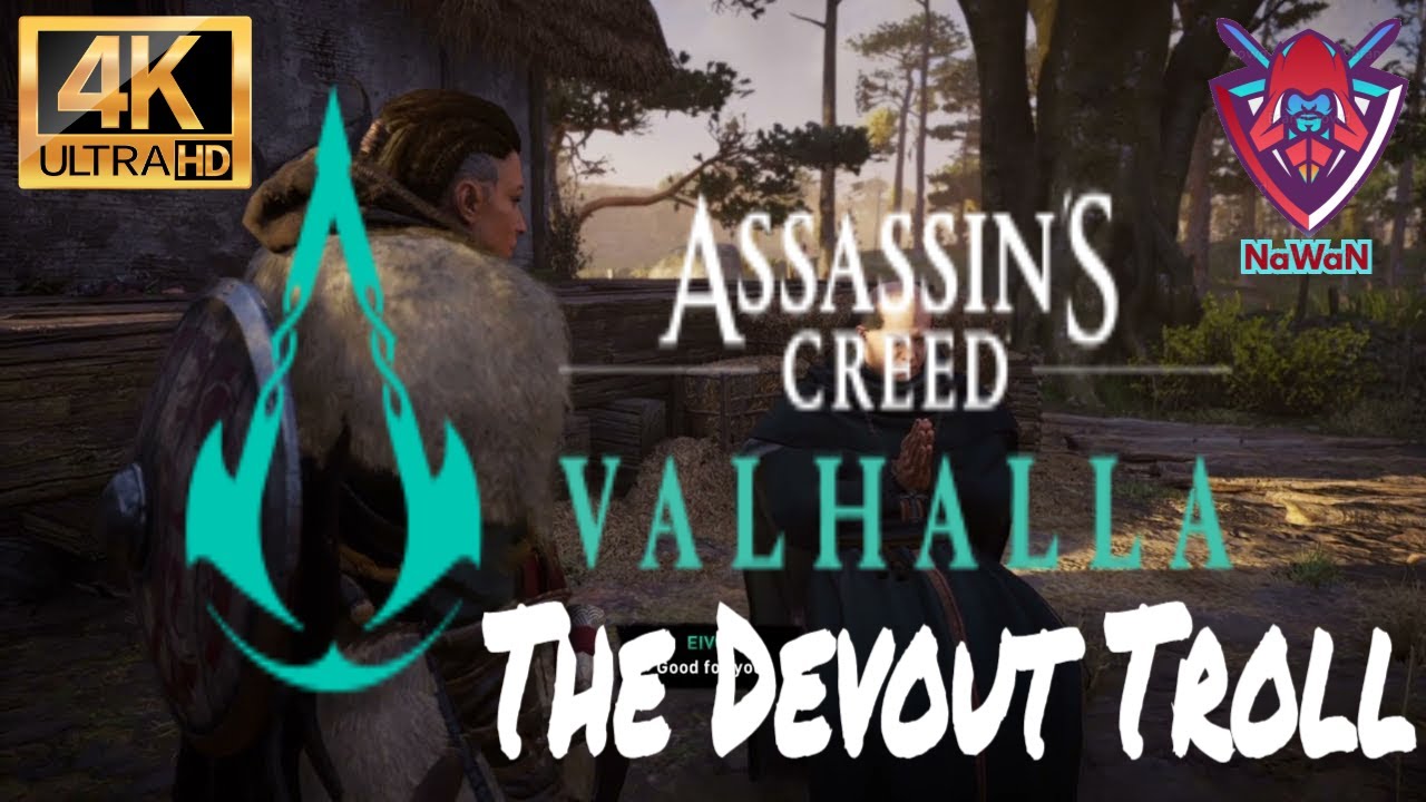 Assassin's Creed Valhalla: The Devout Troll Walkthrough - YouTube