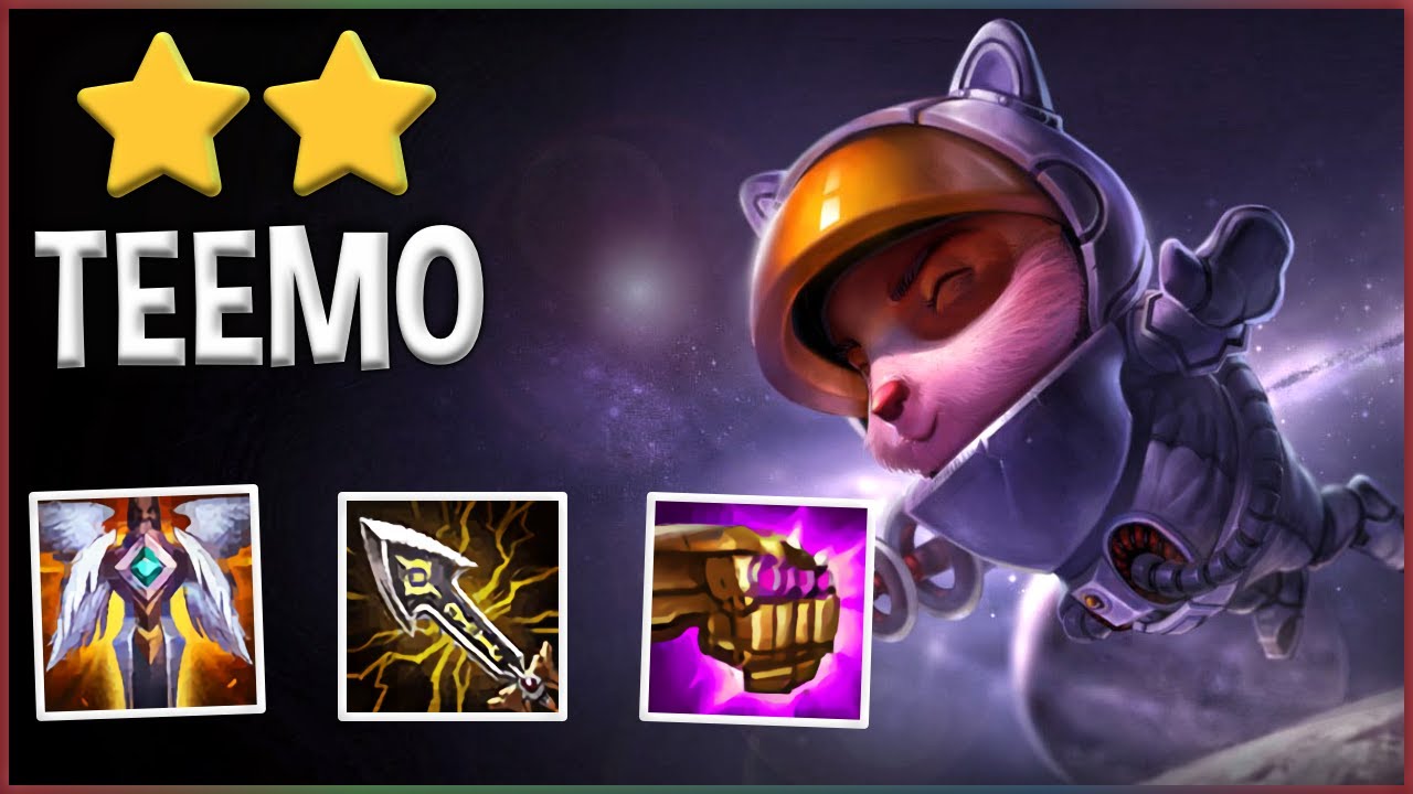 FULL CRIT 2 STAR TEEMO! | TFT SET 3 | Teamfight Tactics Gameplay - YouTube
