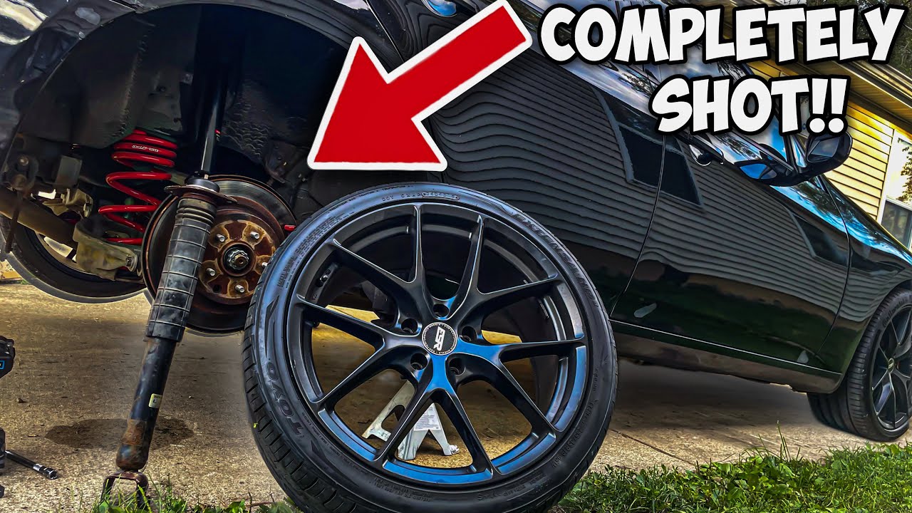 HOW TO INSTALL REAR STRUTS/SHOCKS ON YOUR G37 [FULL GUIDE] - YouTube