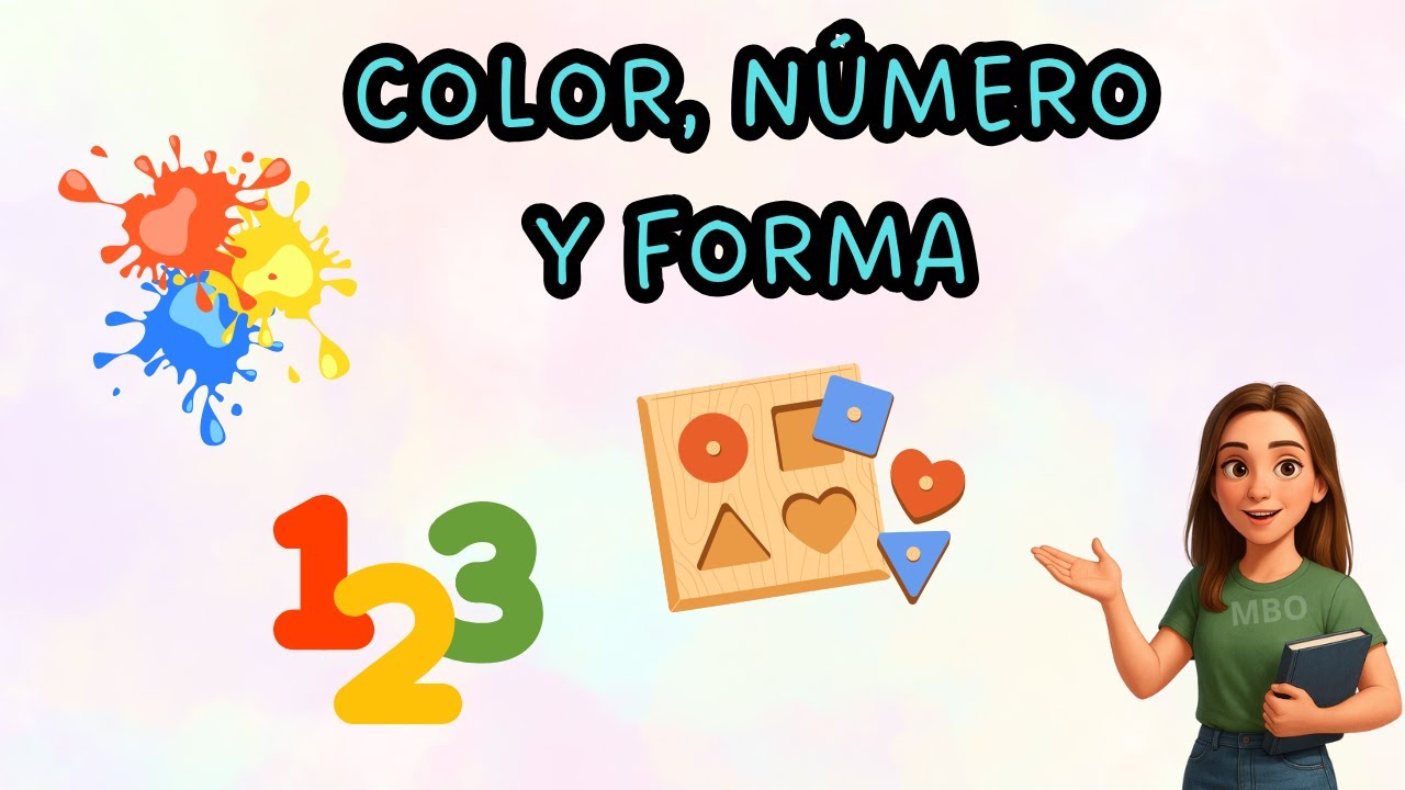 🎨🧩 Aprende Colores, Formas y Números Jugando | Diversión Educativa para ...