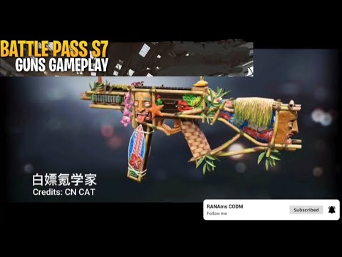 SEASON 7 BP GUNS IN COD MOBILE Guns gameplay #CODM - YouTube
