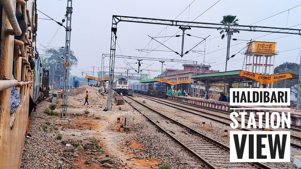 HALDIBARI(HDB) STATION VIEW, NEW JALPAIGURI-HALDIBARI Passenger is ...