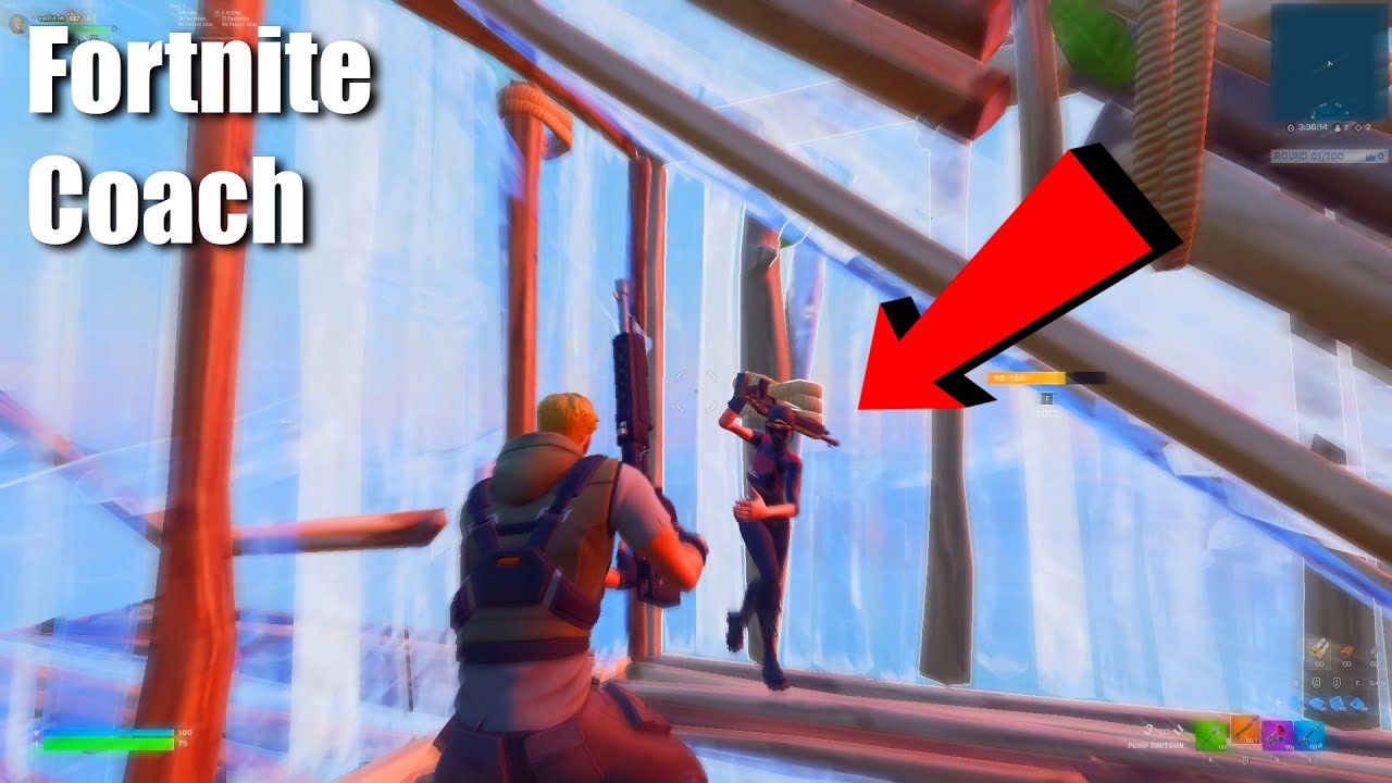 I Hired A Fortnite Coach In Random Duos, Then Made A MONTAGE On Him ...