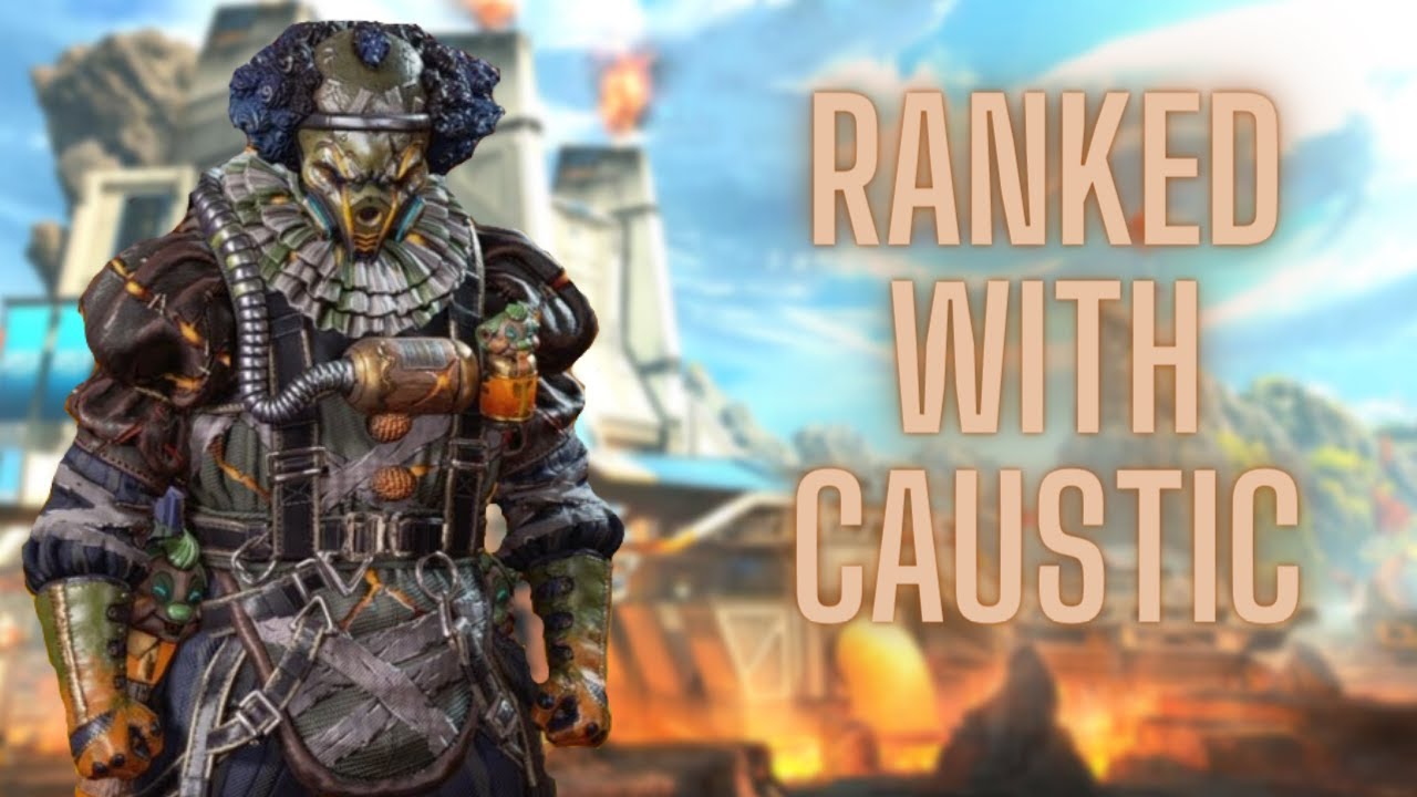 Ranked with Caustic on Worlds Edge - YouTube