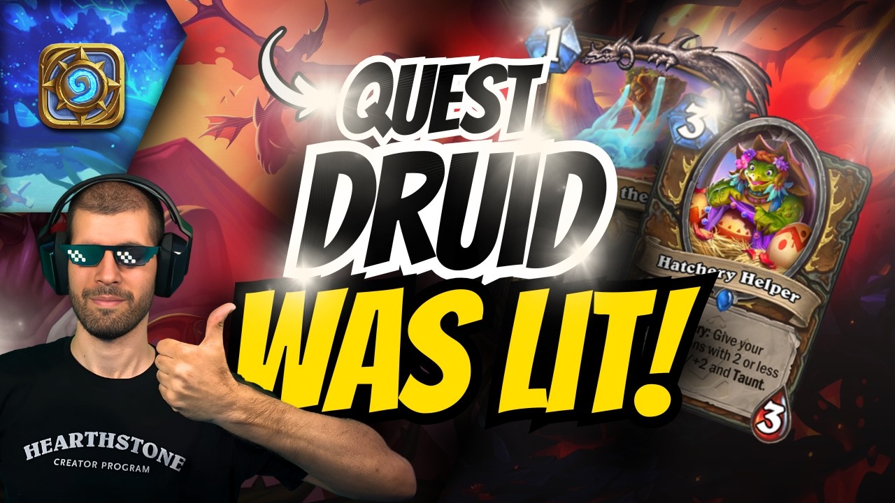 🌿 QUEST TOKEN DRUID is CRACKED! | Hearthstone Guide + Theorycrafting ...