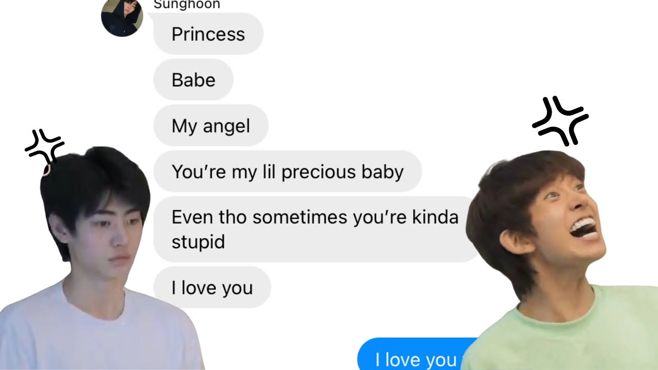 ENHYPEN TEXTS - “ENHYPEN as your jealous boyfriend” (hyung line) - YouTube