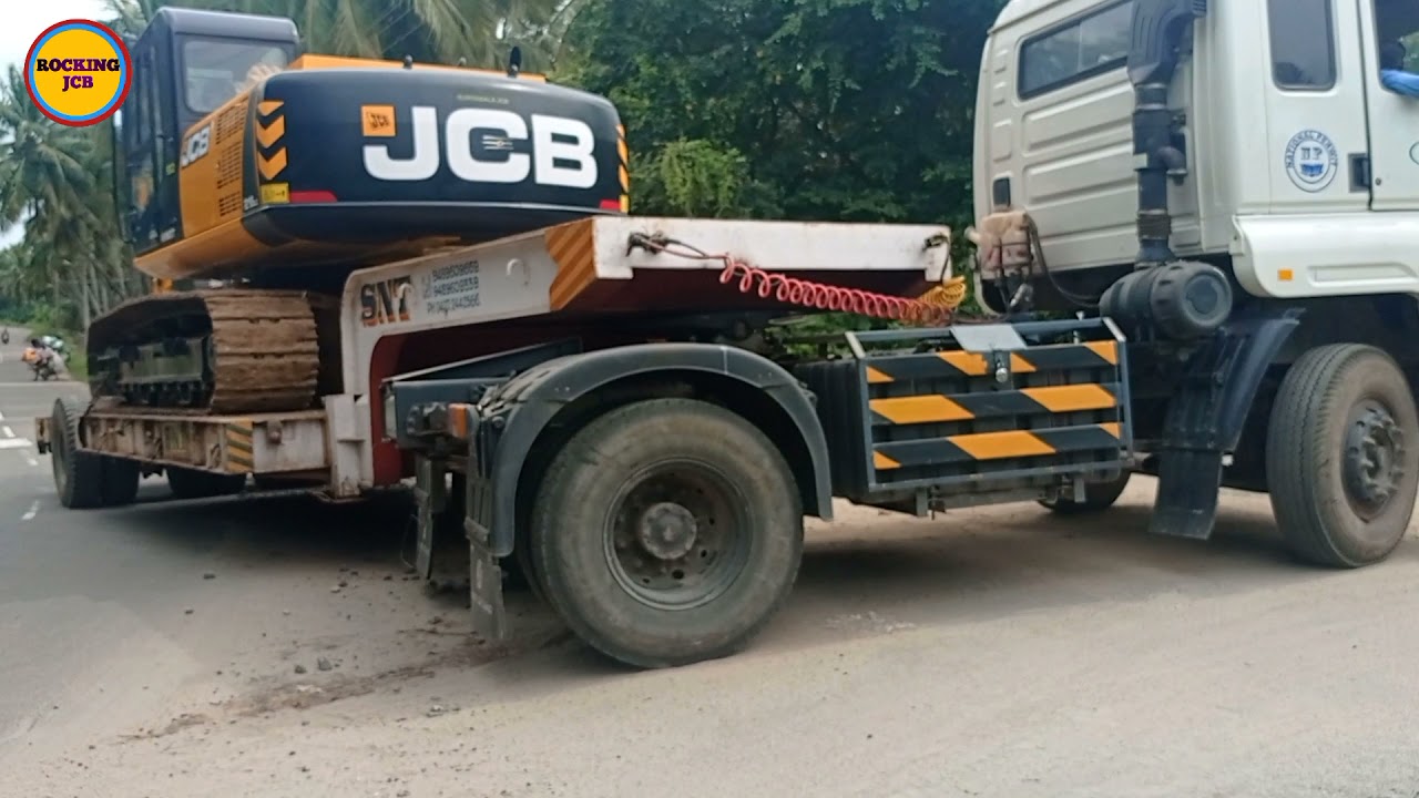 Excavator JCB 215 machine /JCB215 NXT ECO excellence - YouTube