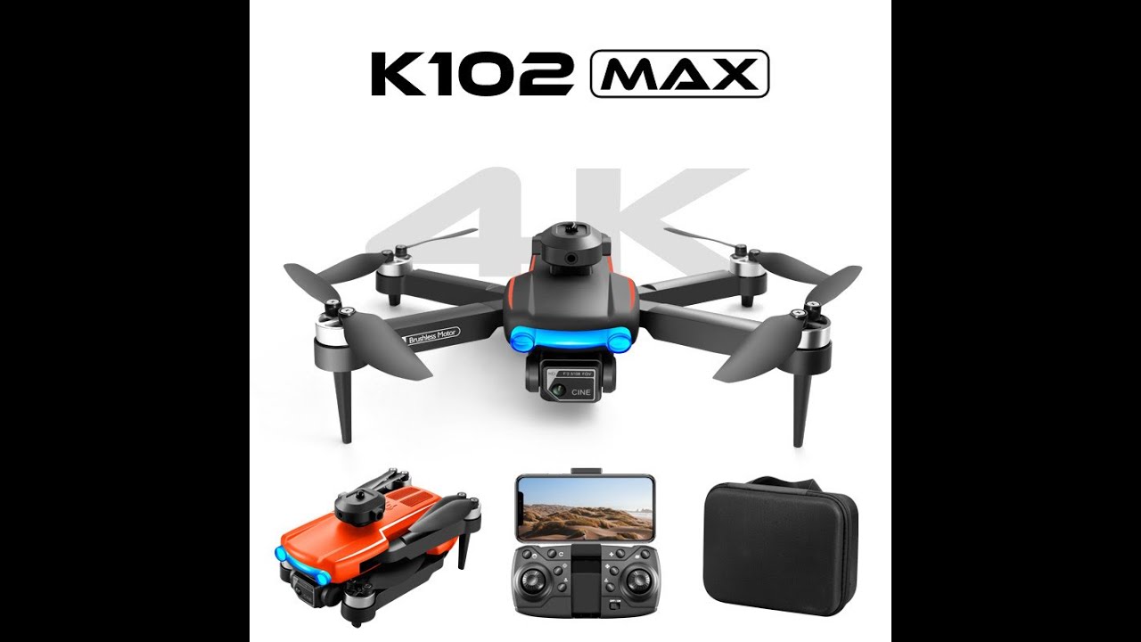 Flycam K102 MAX shopee 550 ngan - YouTube