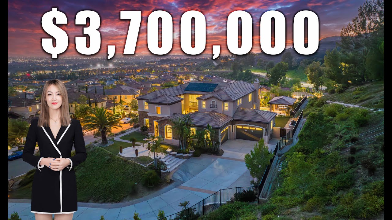 【新房开箱】博主解说看房| 370万美元独占山头的泳池美景美宅 - YouTube