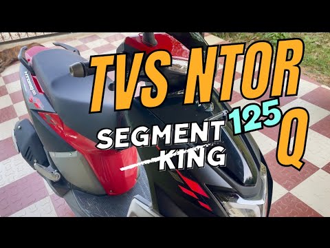 2023 New Tvs Ntorq 125 Red in Color Race Edition 🔥🔥 - YouTube