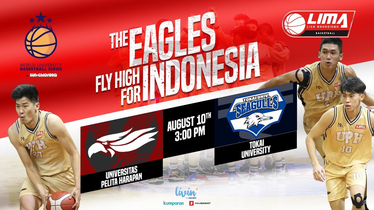 UPH 'EAGLES' (INDONESIA) VS TOKAI UNIVERSITY (JEPANG) - WUBS - YouTube
