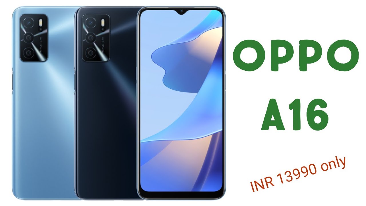 Oppo A16 | Oppo A16 Overview | Oppo A16 Specifications | Features ...