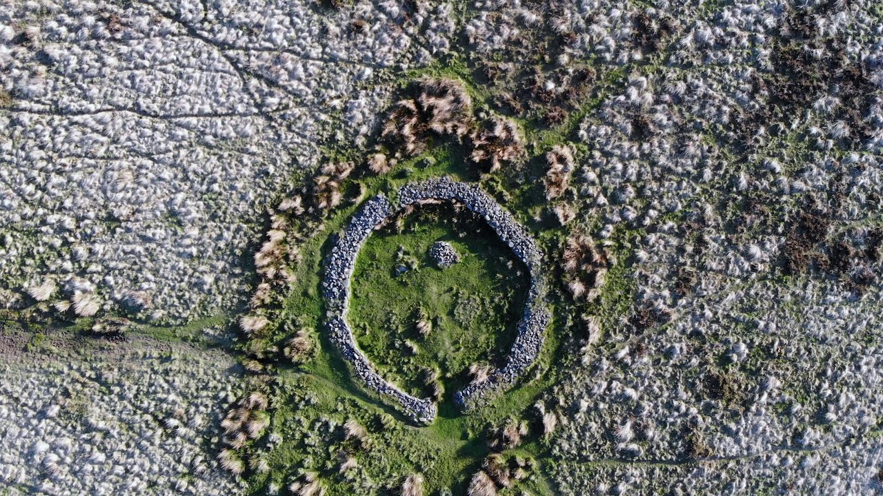 Barbrook stone circle and ring cairn. - YouTube