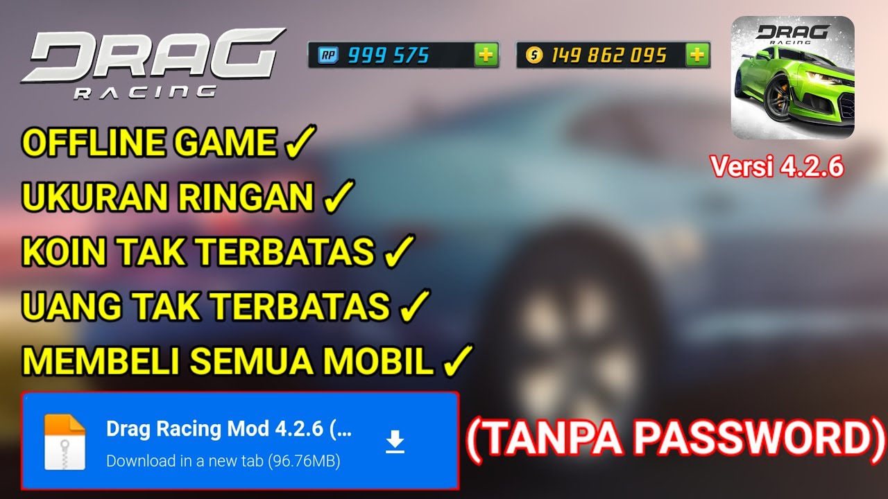 Update | Download Drag Racing Mod Terbaru [Versi 4.2.6] - YouTube