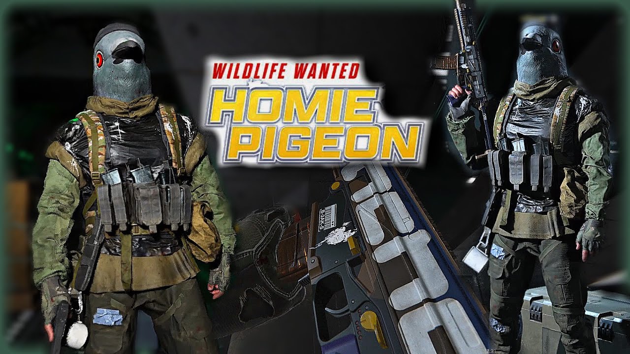 WILDLIFE WANTED: HOMIE PIGEON BUNDLE SHOWCASE - CALL OF DUTY MODERN ...