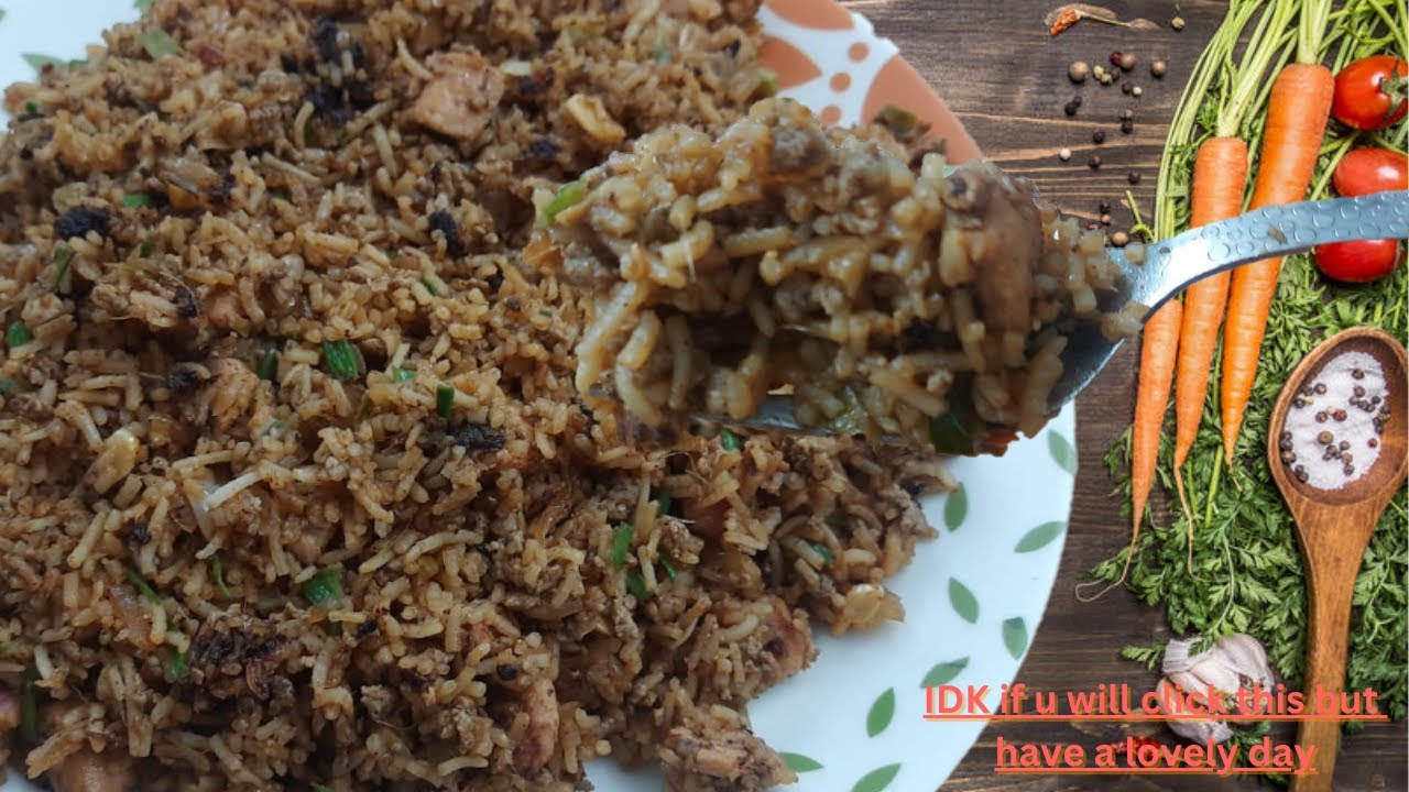 Schezwan Chicken Fried Rice ( Desi Chinese style ) - YouTube