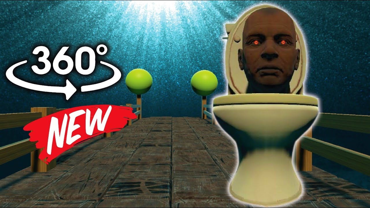 360° VR skibidi toilet meme Chasing you but it's 360° Video | VR/360 ...