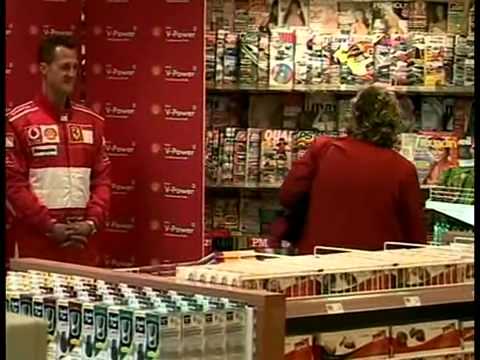Michael Schumacher - Shell - YouTube