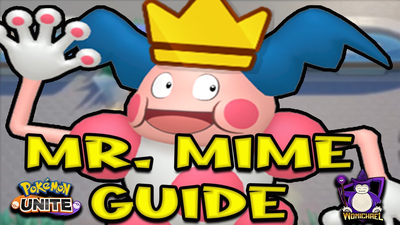 Year Two Pokémon Unite MR. MIME Build & Guide! (Emblems, Items, Moves ...