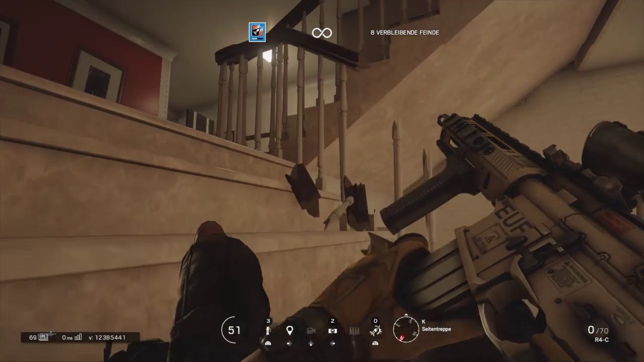 Rainbow six siege ACOG Visier gameplay - YouTube