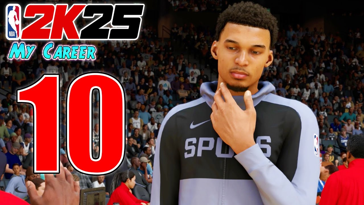 SCAMBIO MAGLIA CON WEMBY? NBA 2K25 CARRIERA #10 - Gameplay ITA PS5 ...