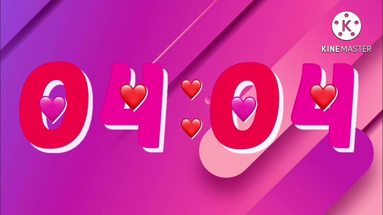 10 Minute Groovy Hearts Timer - YouTube