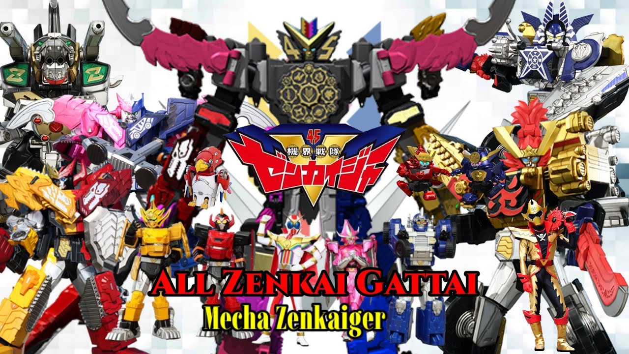 Zenkaiger All Mecha/Zord - YouTube