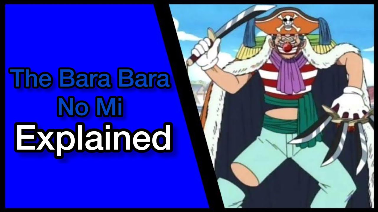 Explaining The Bara Bara No Mi From One Piece Youtube