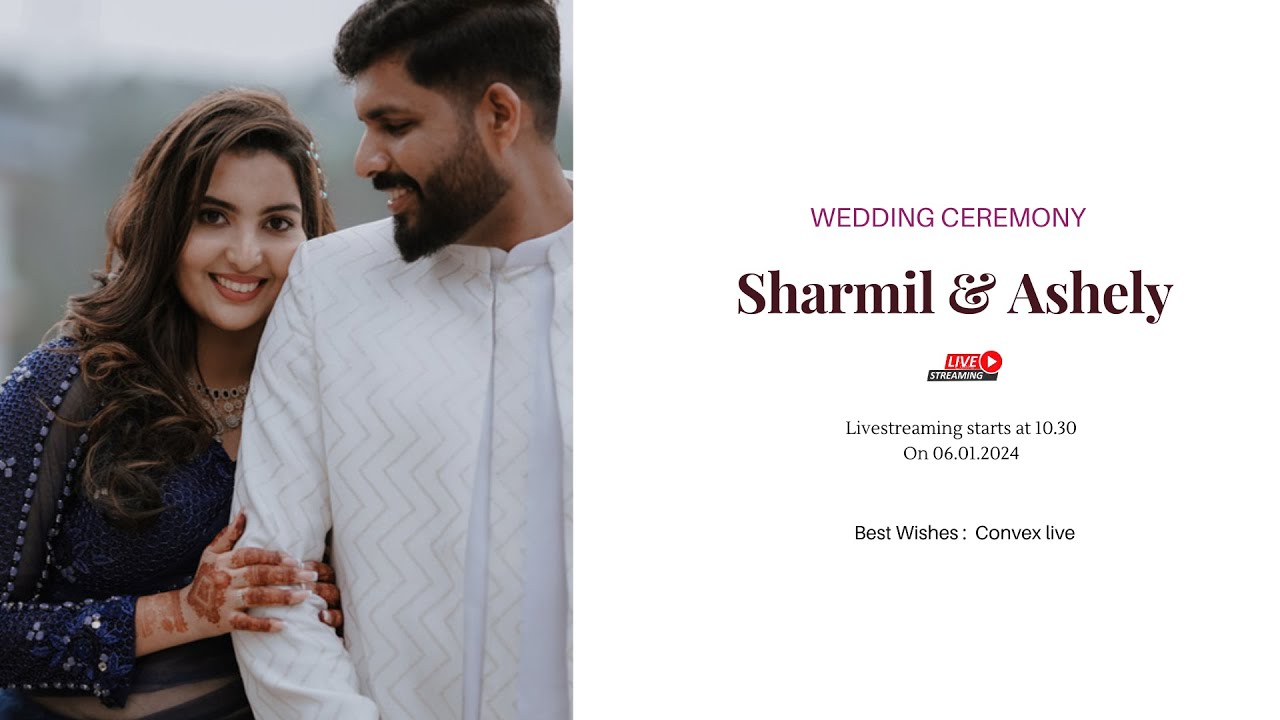 Wedding Ceremony of Sharmil & Ashely - YouTube