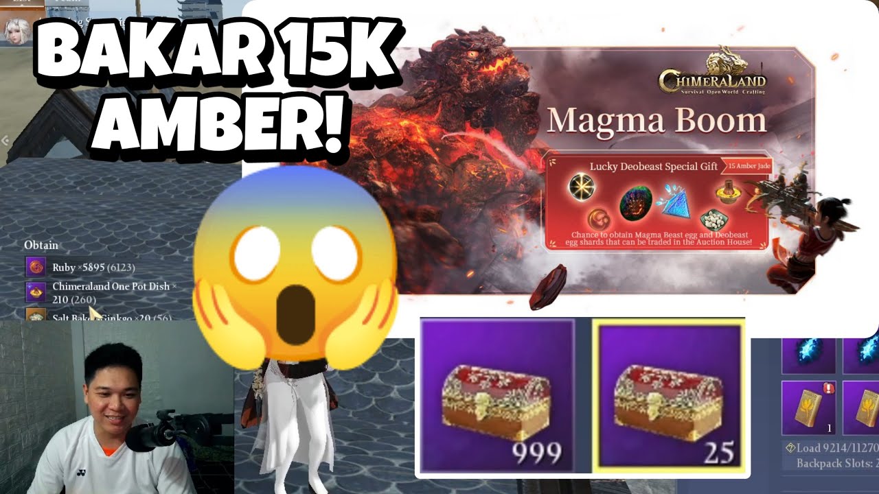 GACHA MAGMA BEAST CHIMERALAND | BAKAR 15.000 AMBER DEMI MAGMA BEAST ...
