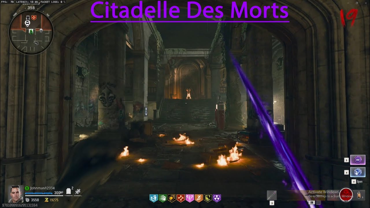 Call Of Duty Black Ops 6 Zombies (Citadelle Des Morts) Full Map N ...