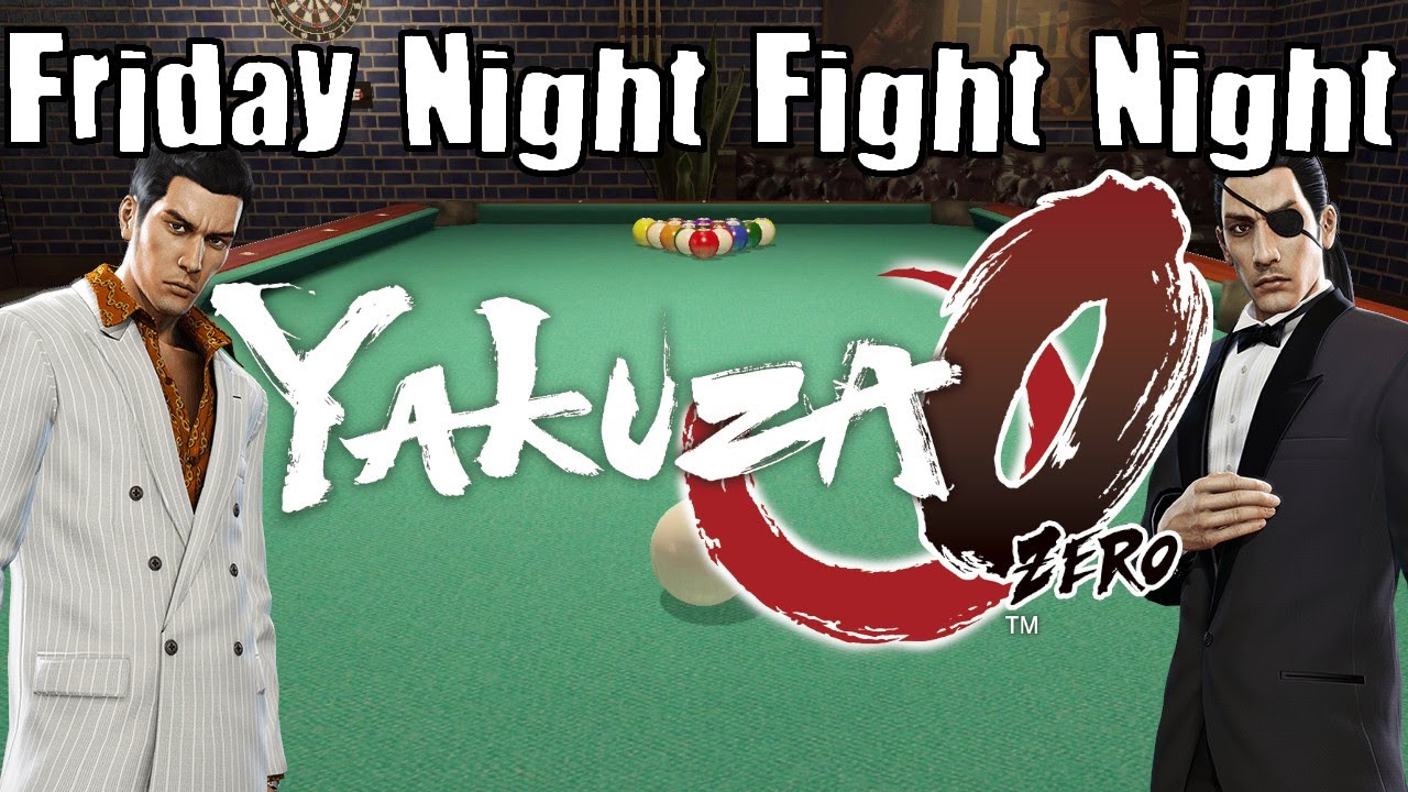 Yakuza 0 - Pool - Friday Night Fight Night - YouTube