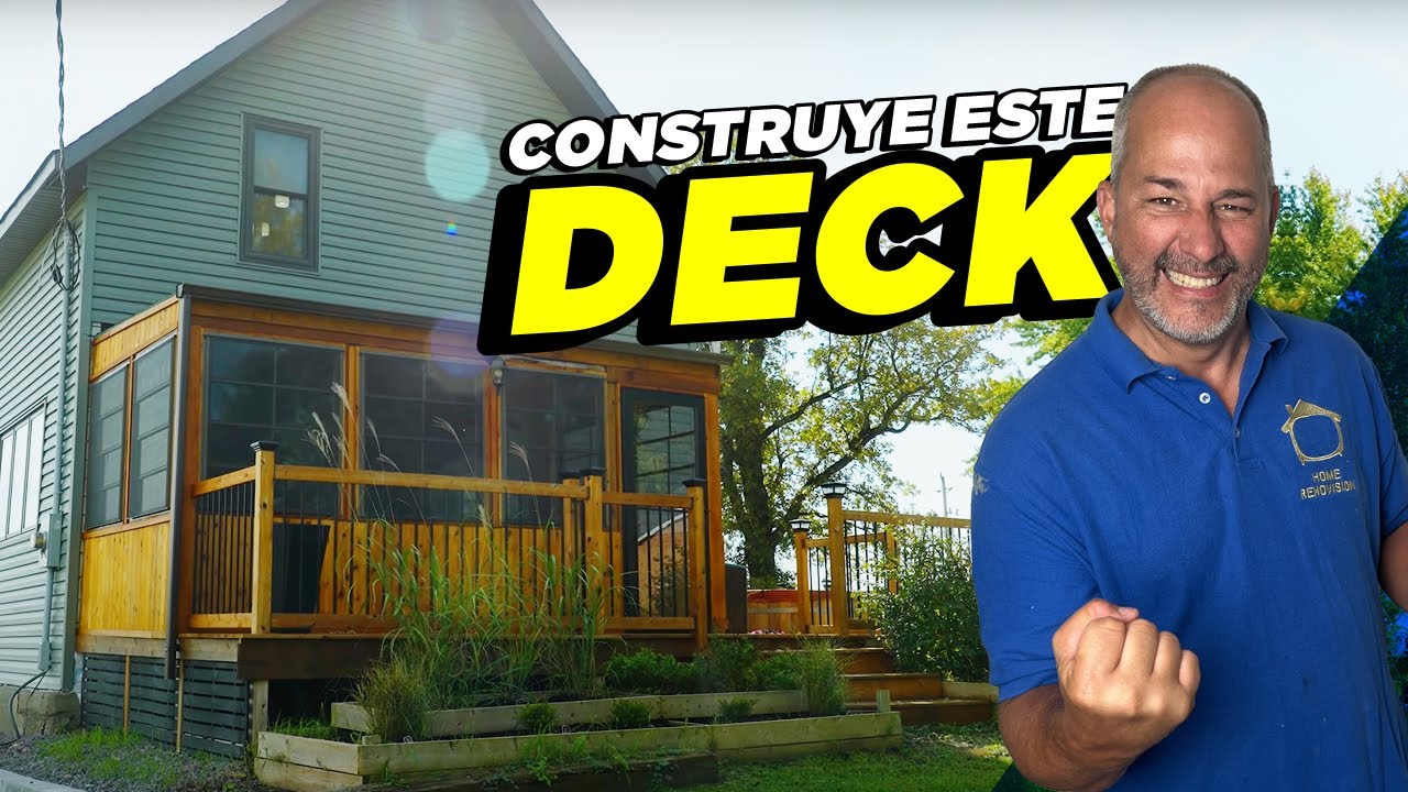 Cómo construir cualquier deck de principio a fin - YouTube