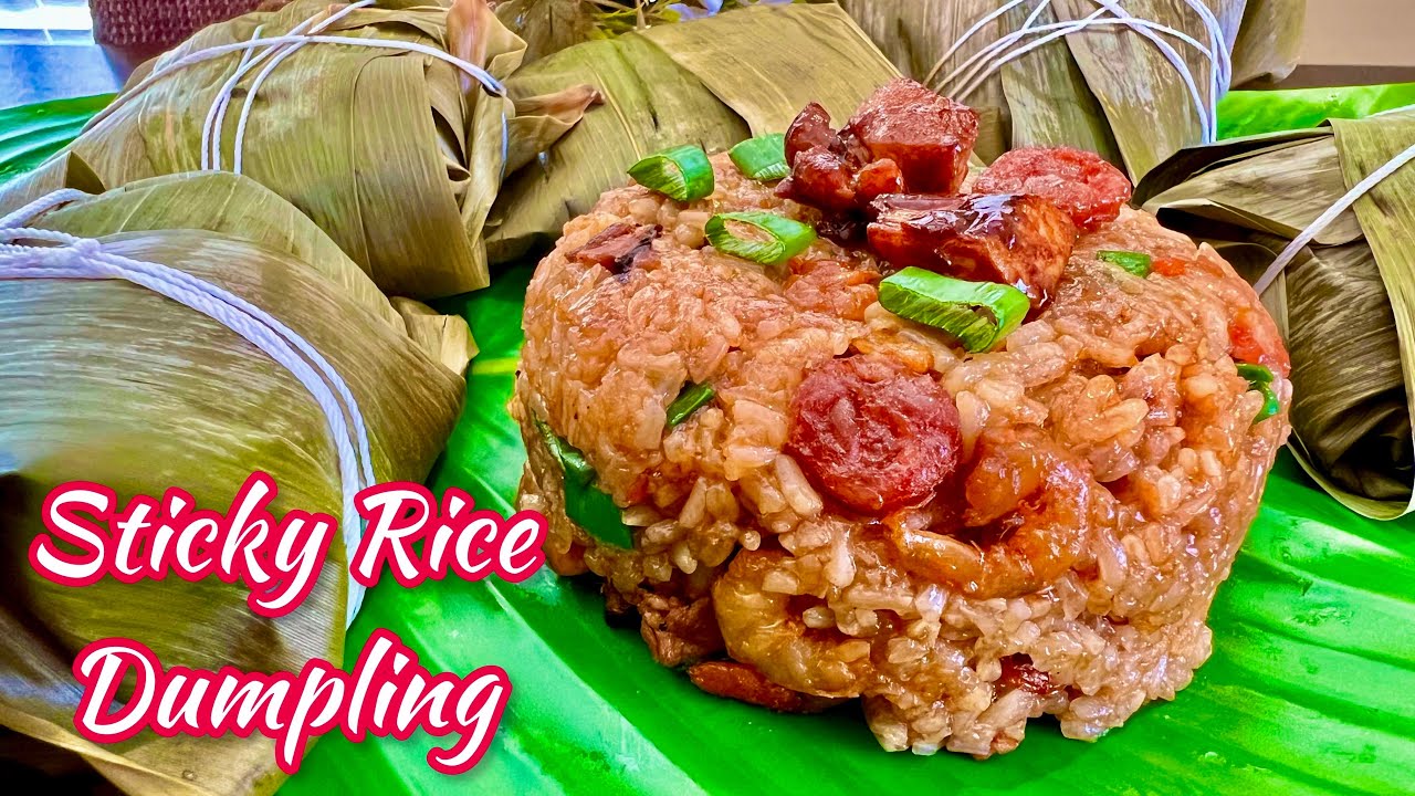 Easy STICKY RICE DUMPLING! Yum Cha Daily! - YouTube