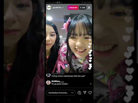 [live Ig] #kopaja48 with cindy JKT48 dan Adel JKT48 - gen987fm