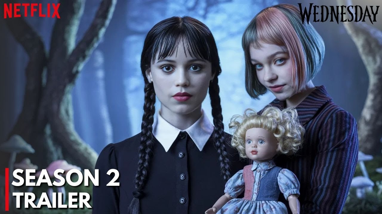 Wednesday Addams Season 2 Official Trailer | Netflix Series | - YouTube