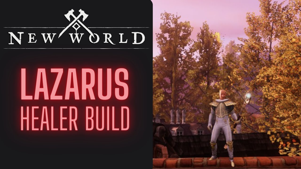 New World - Lazarus Healer Build - YouTube