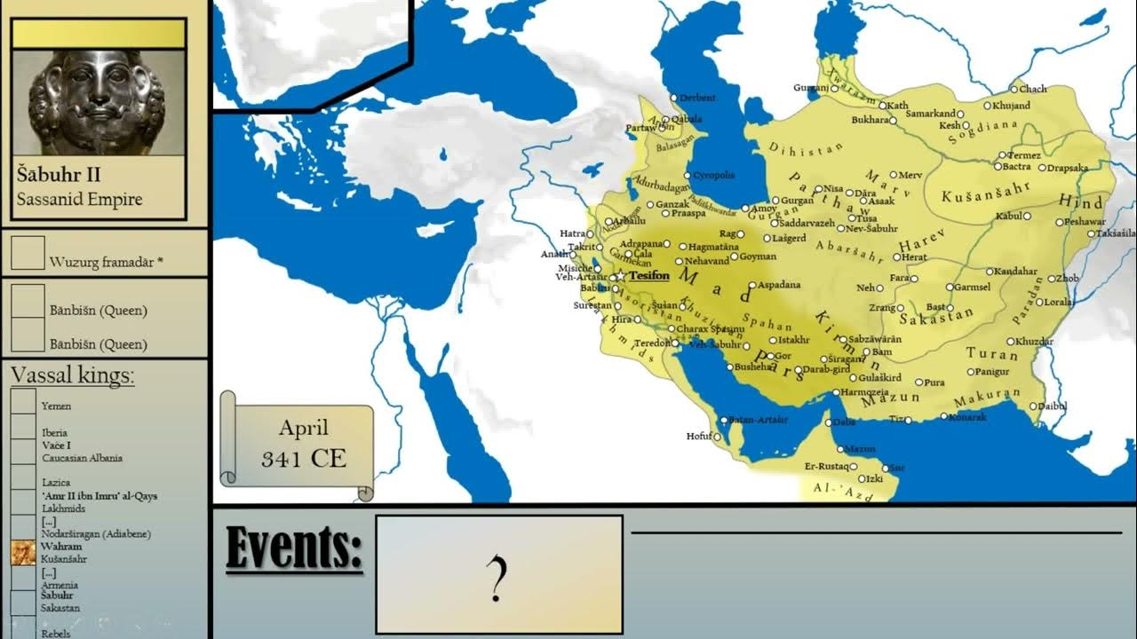 The history of the Sassanid Empire (226-654) - YouTube