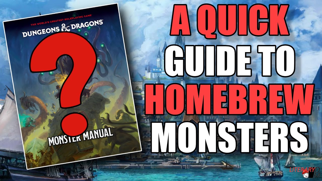 The Fastest Way to Make Homebrew Monsters - YouTube