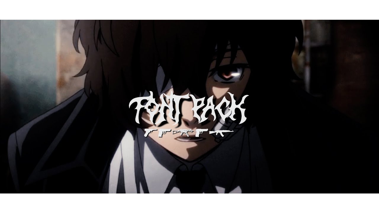 Badass Font Pack YouTube badass-font-pack-youtube