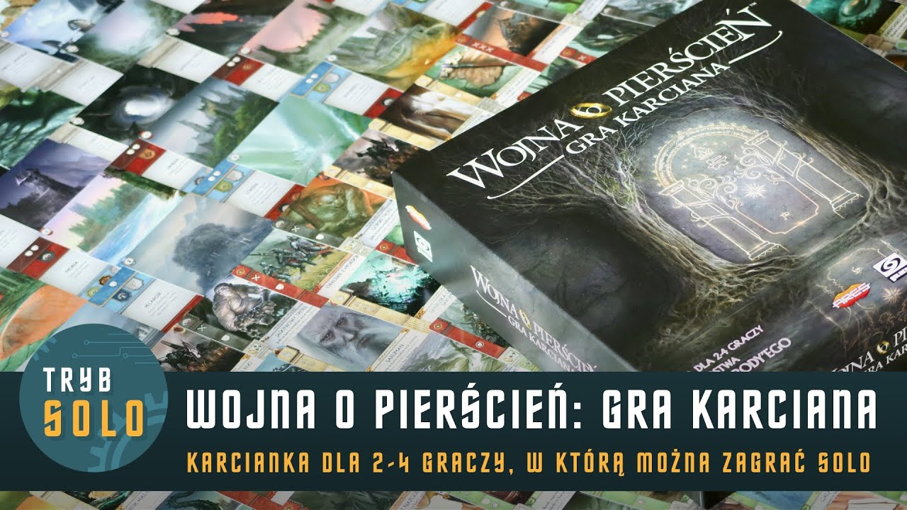 🇵🇱 Wojna o Pierścień: Gra karciana | prezentacja gry, pierwsze wrażenia ...