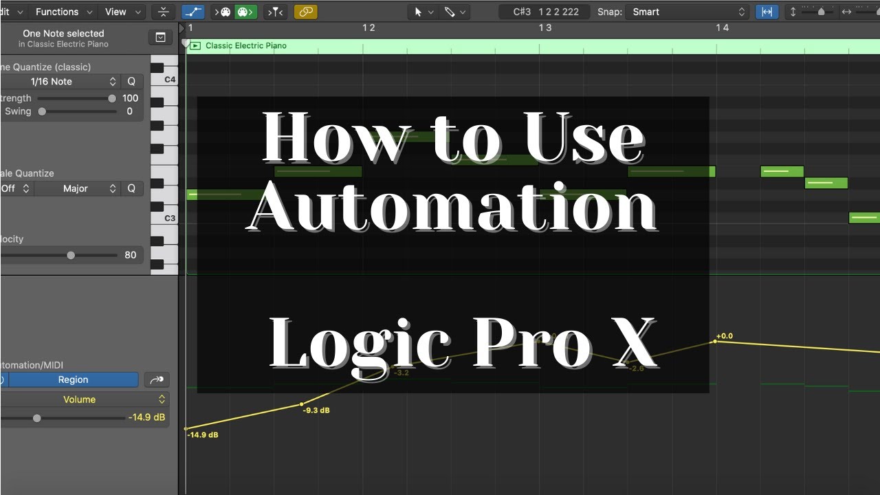 How to Use Automation - Logic Pro X (Comprehensive Tutorial) - YouTube