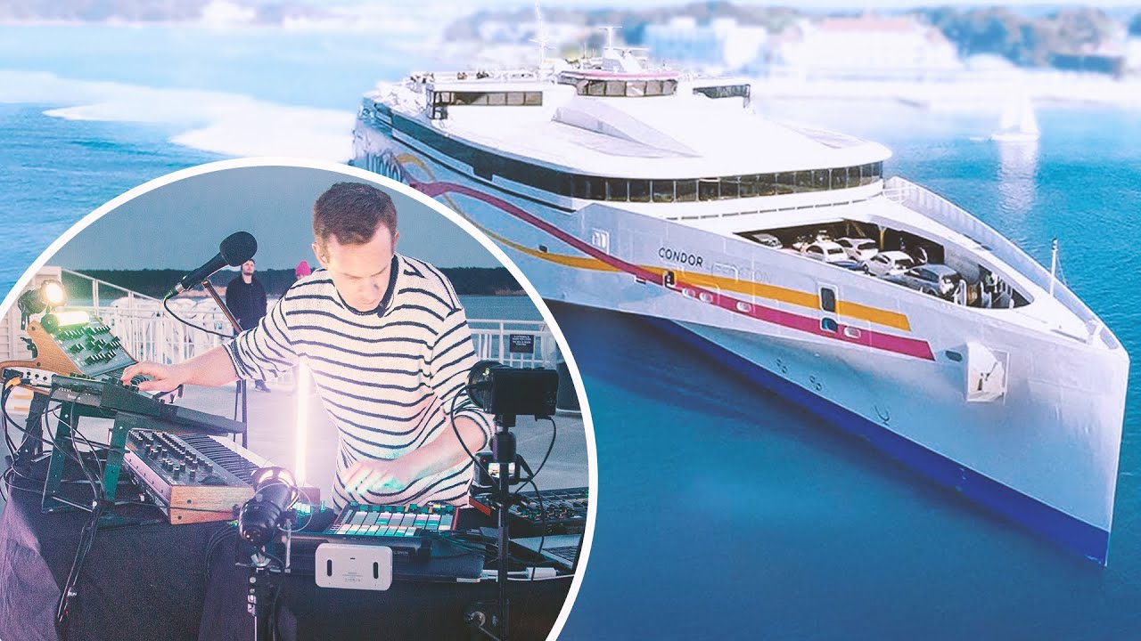 R•MCL @ HSC Condor Liberation, Condor Ferries, Poole Port | LIVE SUNSET ...