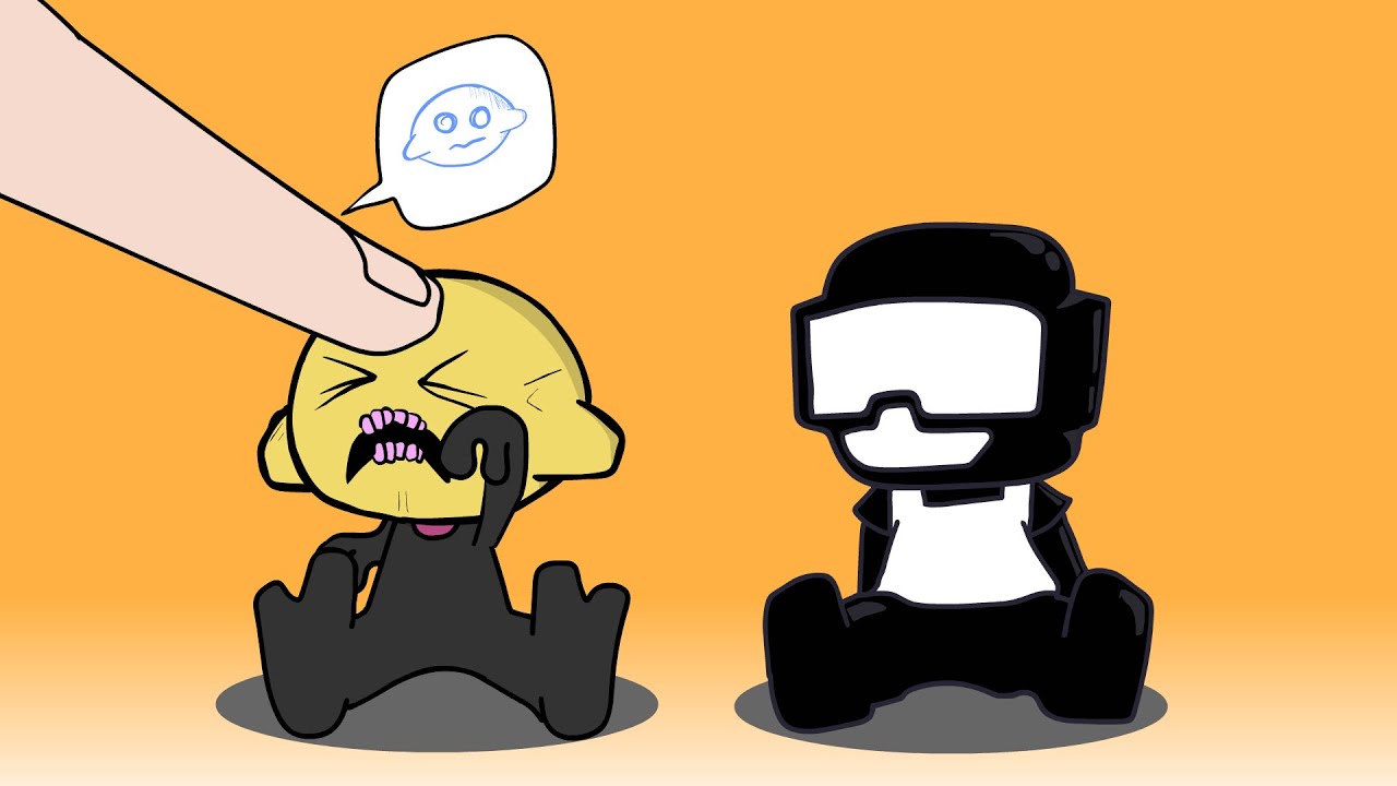 Anime Chibi FNF vs Finger | Friday Night Funkin' Animation | Lemon ...